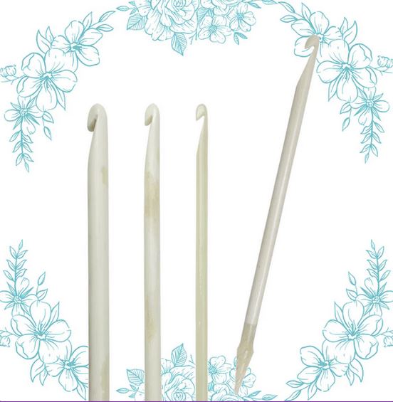 Nirvana - 6" Bone Crochet Hooks — Accessories Unlimited